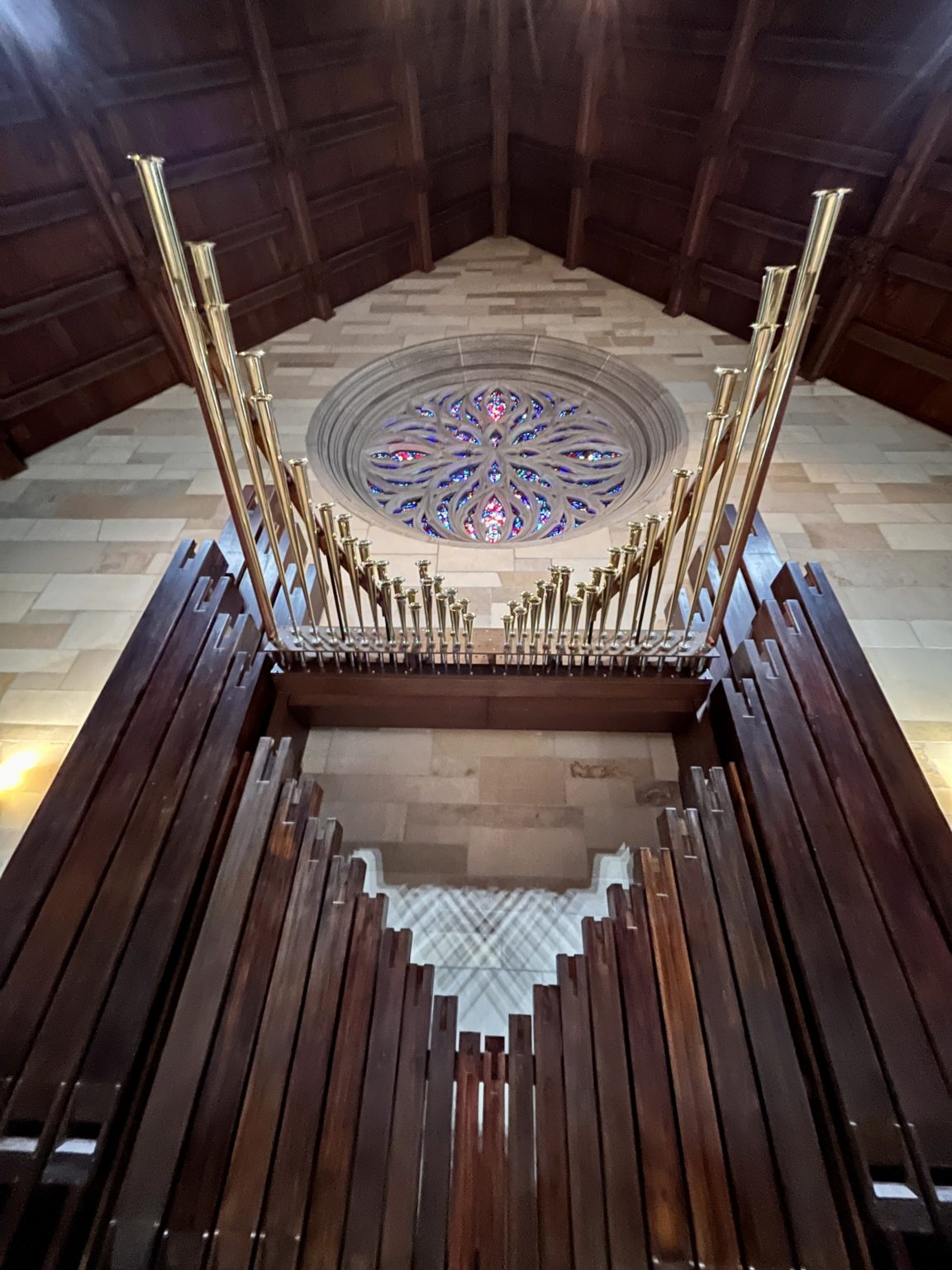 The gallery organ takes shape - St. Paul's Episcopal Church