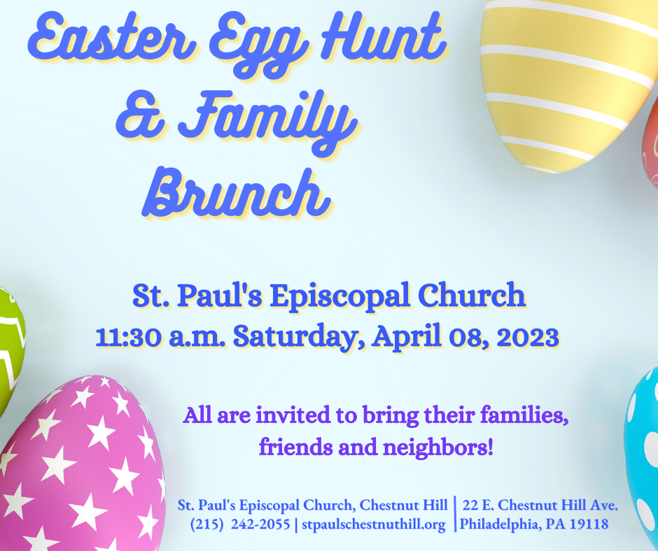 Easter Egg Hunt & Family Brunch - St. Paul's Episcopal Church