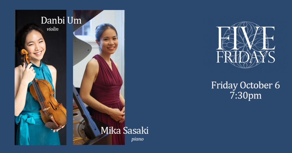 Five Fridays I: violin and piano - St. Paul's Episcopal Church