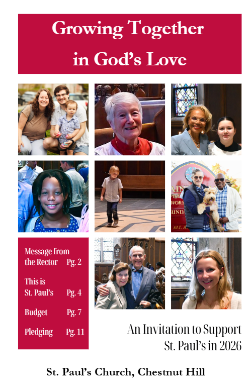Pledge for 2026 - St. Paul's Episcopal Church